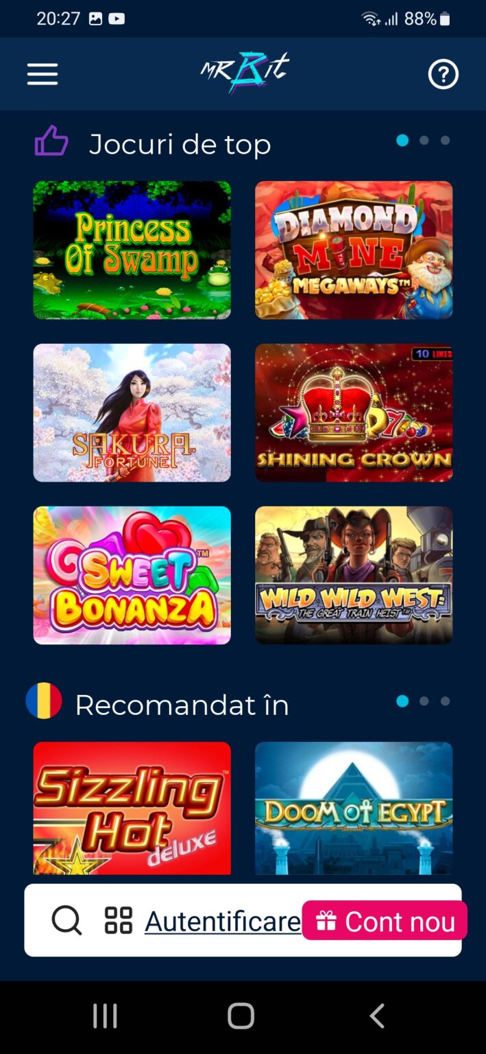 Recenzie Mr Bit Casino România